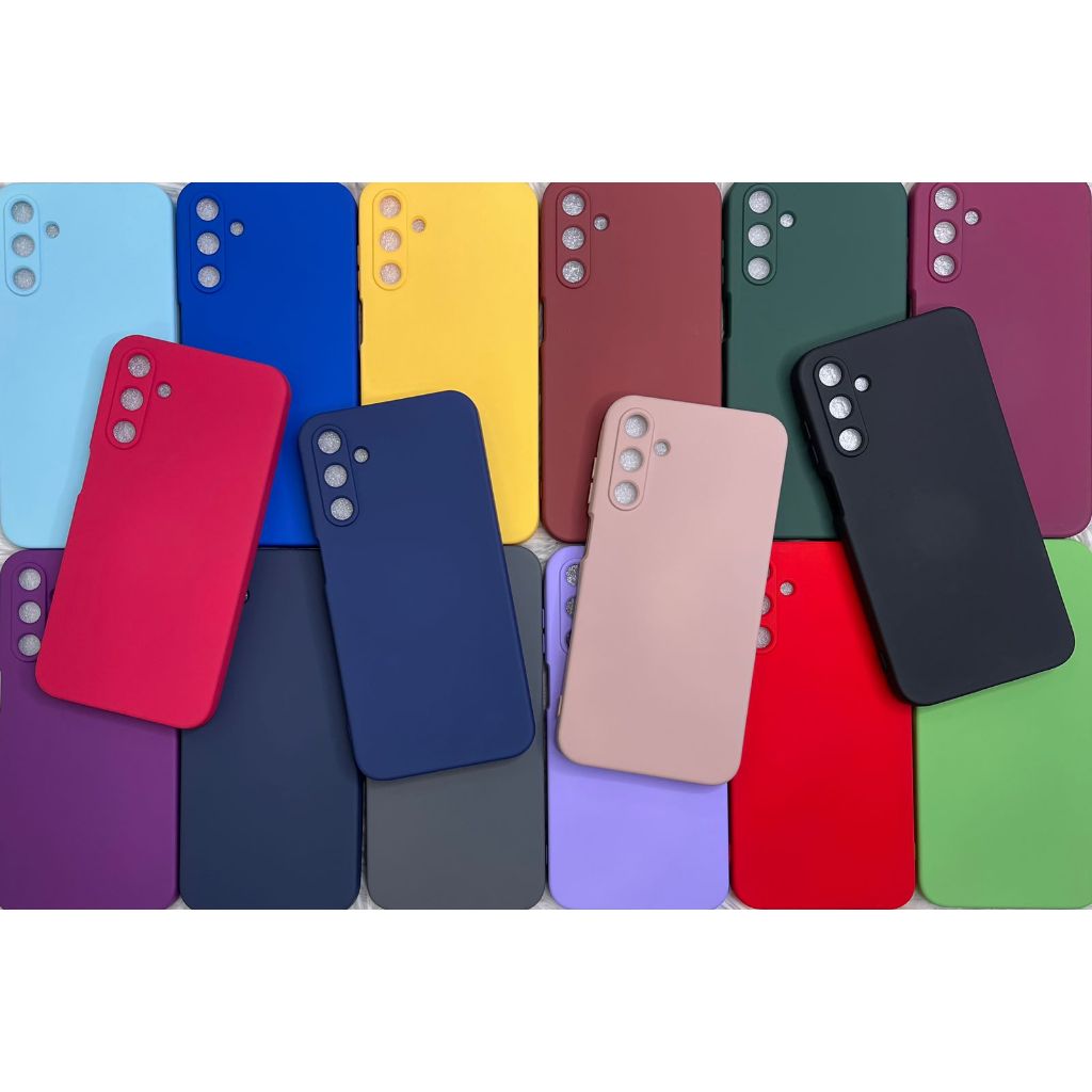 Kit Protetora Capa de Celular - A15 - Samsung Silicone Aveludado Capinha Case | Shopee Brasil