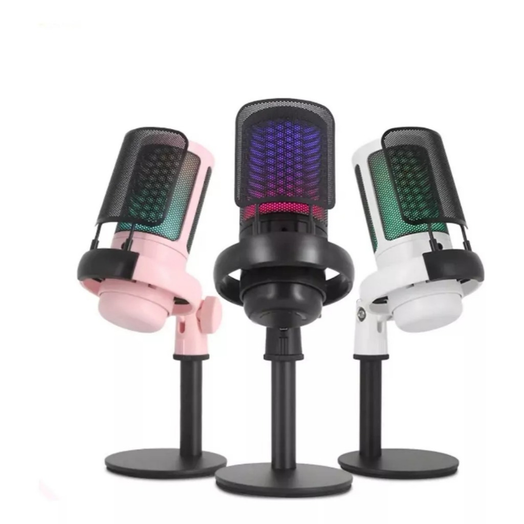 Microfone Gamer RGB Condensador USB - Tomate | Shopee Brasil