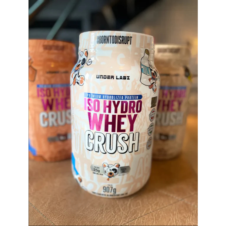 Whey Iso Hydro Whey Crush (907g) Under Labz | Shopee Brasil