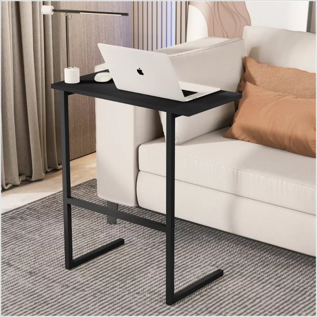 Mesa Lateral de Apoio Sofá Para Notebook Home Office ou Refeição Várias ...