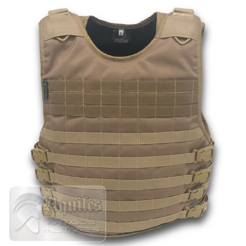 Capa de colete modular tático operacional caqui PmBa- Aquiles | Shopee ...