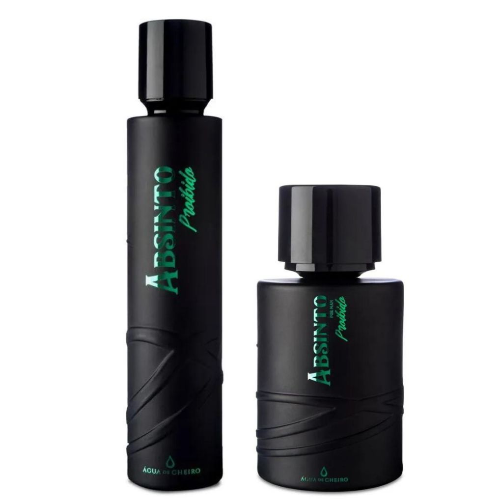 Deo Colônia Absinto Proibido Feminino Masculino Água de Cheiro - 100ml ...