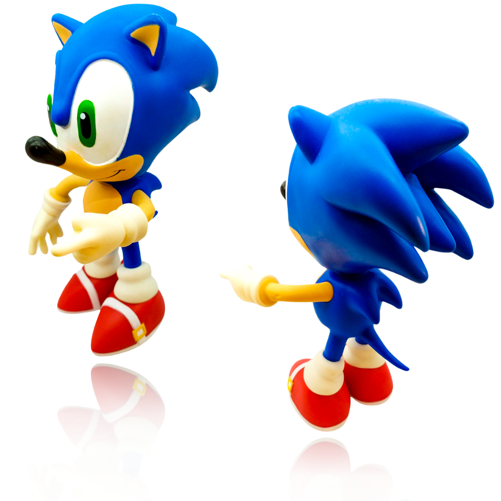 Boneco Sonic Grande Rico Em Detalhes 28cm Collection Azul | Shopee Brasil