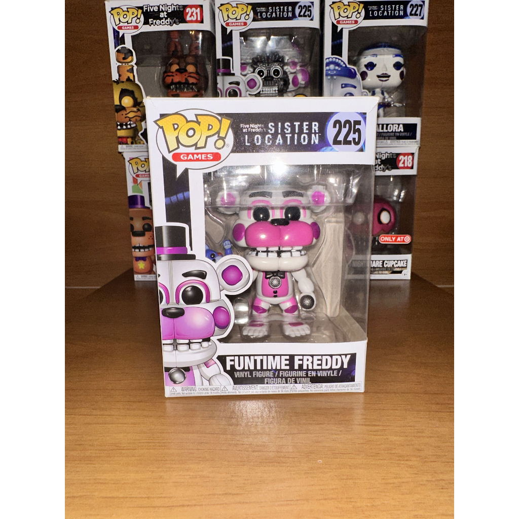 Funko Pop Funtime Freddy 225 - Five Nights At Freddy's | Shopee Brasil
