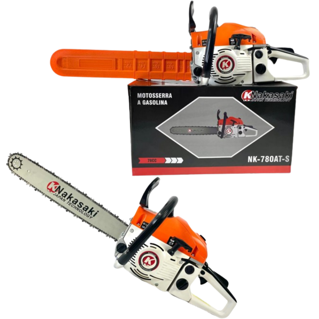 MOTOSSERRA A GASOLINA 78CC SABRE 22 POLEGADAS 55CM MOTO SERRA PROFISSIONAL NAKASAKI | Shopee Brasil