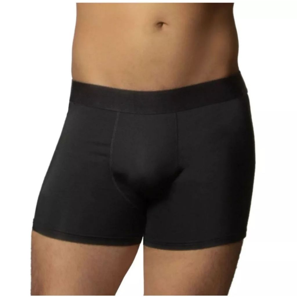 kit 5 cuecas preta totalmente lisa com forro 100% algodão | Shopee Brasil