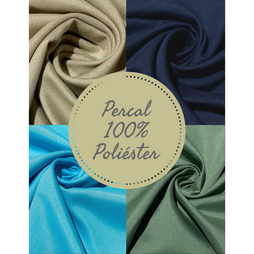 5 METROS PERCAL LISO 100% POLIÉSTER (5M X 2,25M | Shopee Brasil