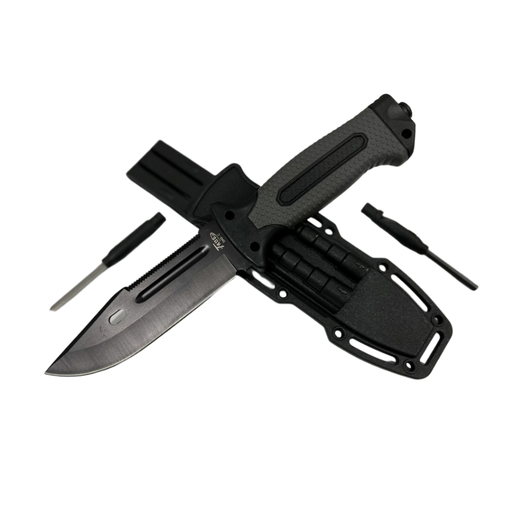 Faca Tática Taue Apito + Pederneira - ENVIO RÁPIDO | Shopee Brasil