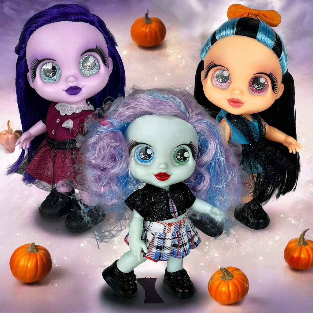 Boneca Monster Bee Fashion Ísis Vampira Fran com Acessórios Pente ...