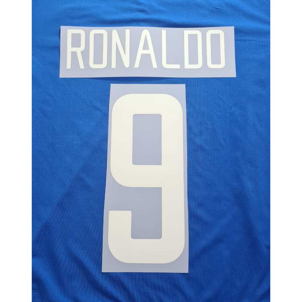 Kit Nome + Número Ronaldinho 11 Personalização Brasil Copa do Mundo ...