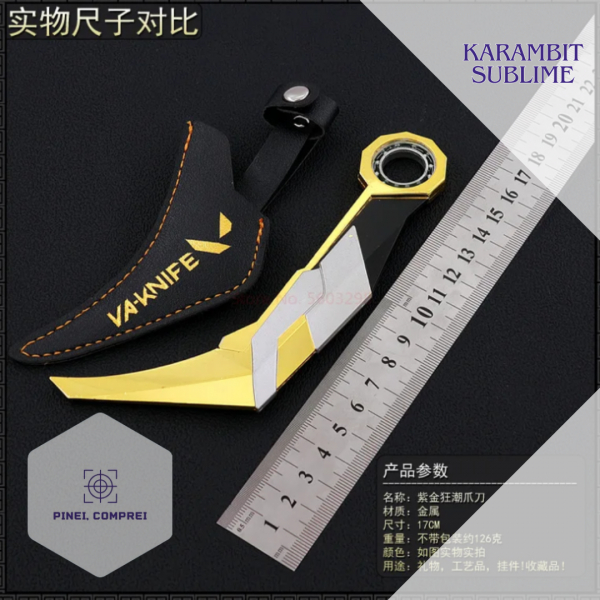 Karambit Valorant Sublime Champions Saqueadora Íon | Shopee Brasil