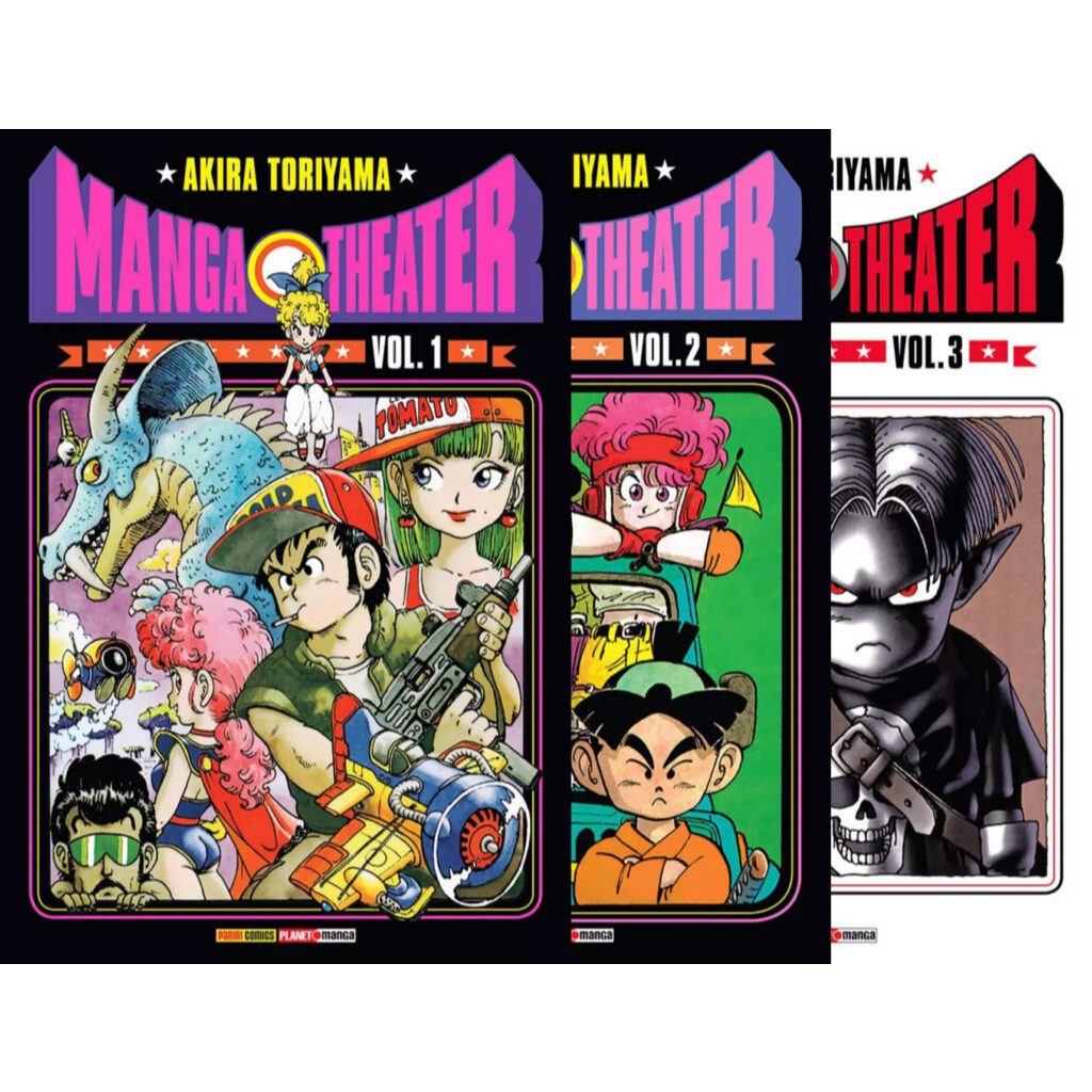Manga Theater por Akira Toriyama COMPLETO | Shopee Brasil