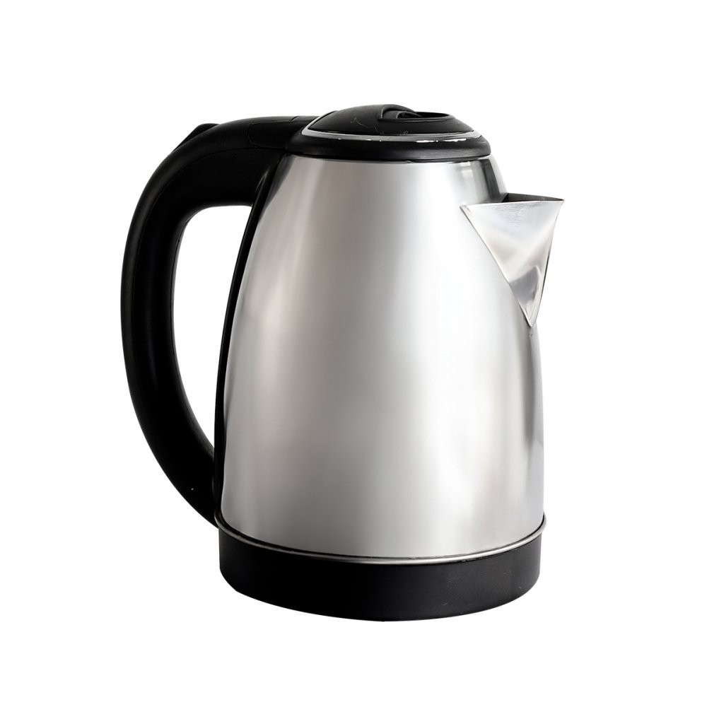 Chaleira Leiteira Elétrica 1,8 Litros Jarra Garrafa Bule Inox 110V ou 220V Desligamento ...