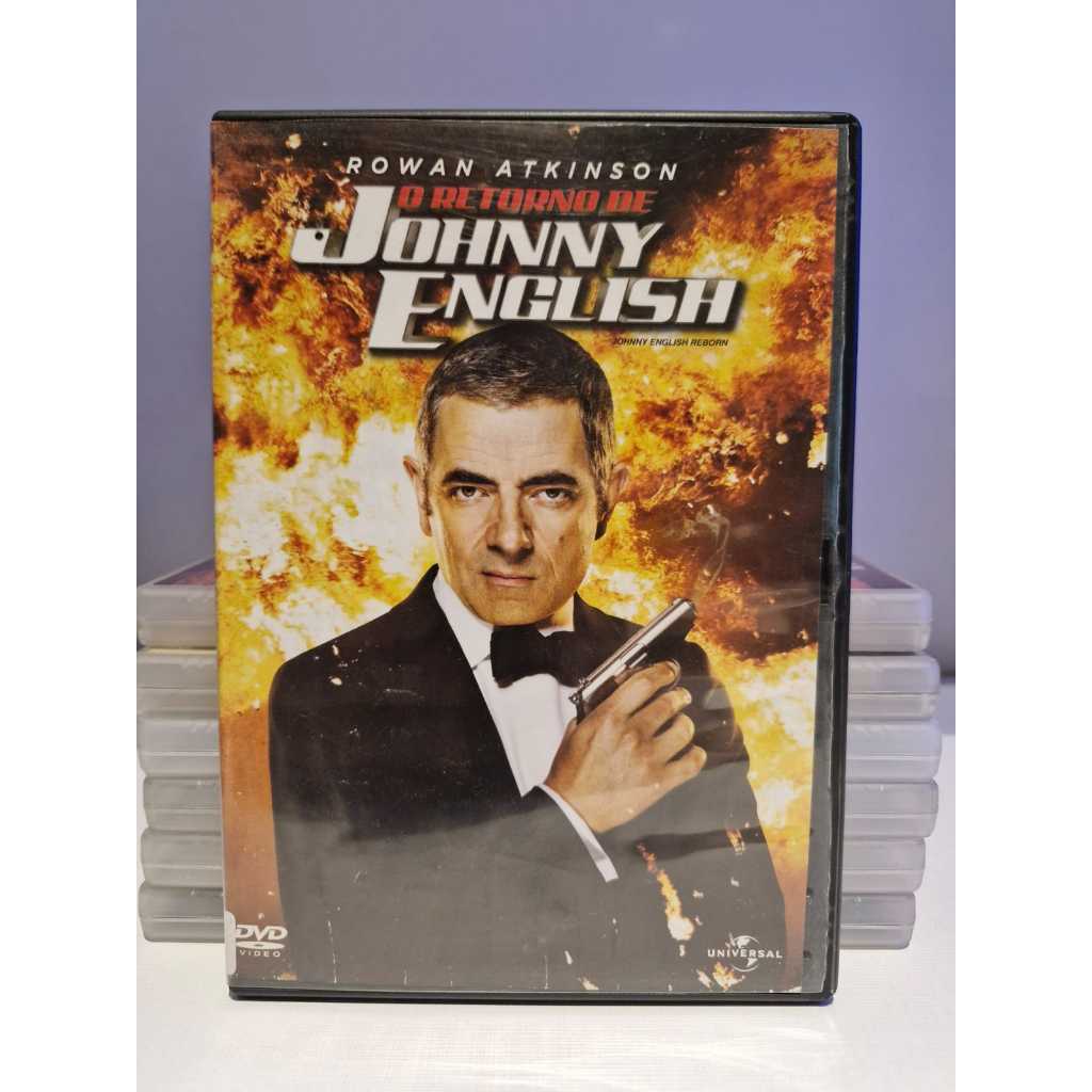 O RETORNO DE JOHNNY ENGLISH - Rowan Atkinson - DVD - Original | Shopee ...