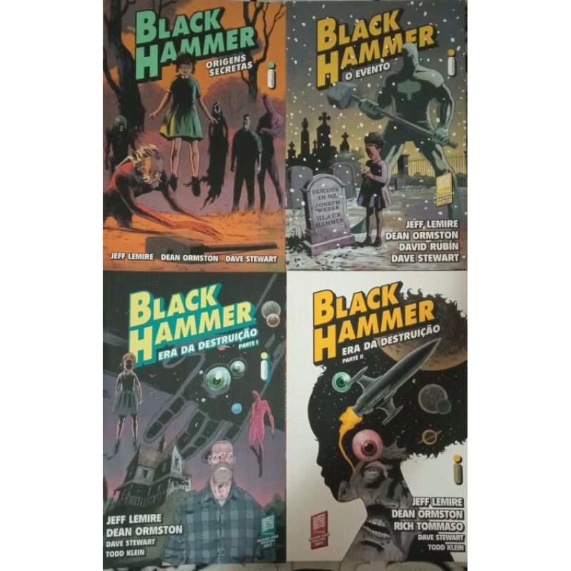 Black Hammer - coleção completa em 4 volumes | Shopee Brasil