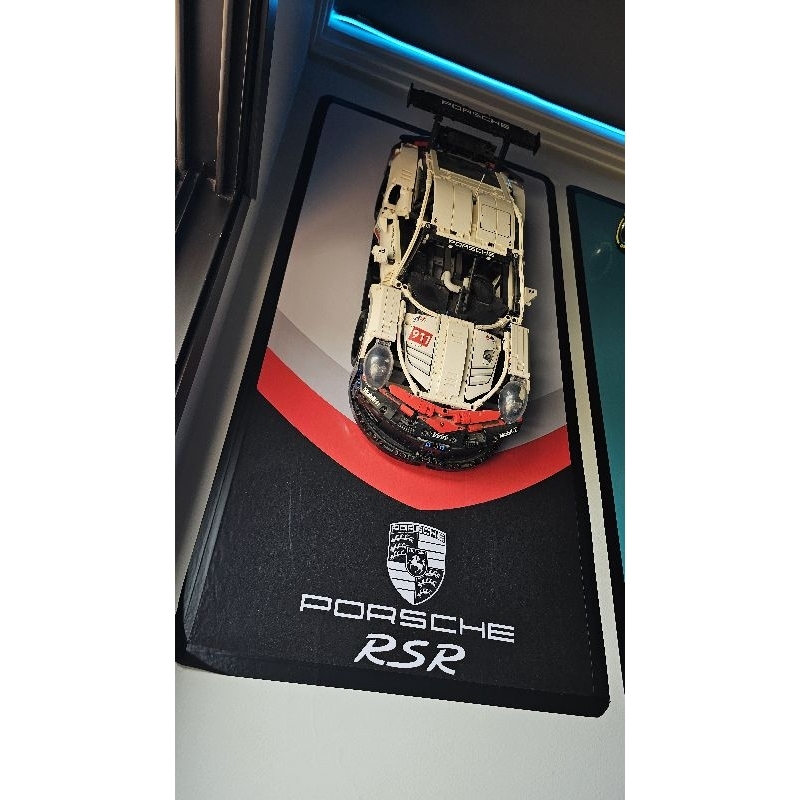 Adesivo Estilo Quadro Decorativo para LEGO PORSCHE 911 RSR - Escorrega ...