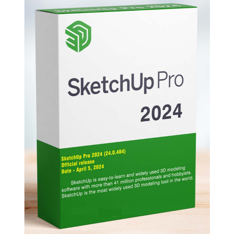 SketchUp. Pro 2024 v24.0.553 / Ferramenta de Desenho 3D / DvD / PC ...