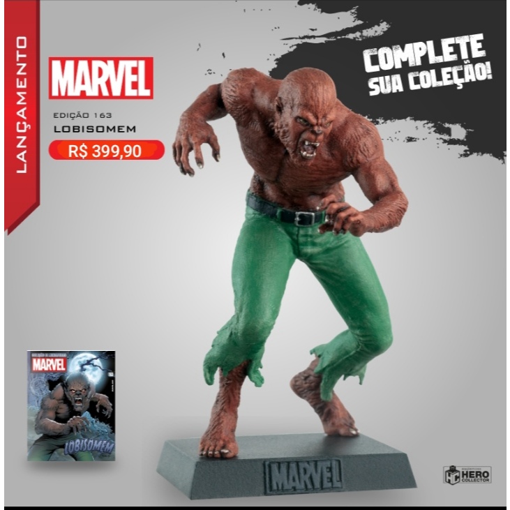 Miniatura Lobisomem Eaglemoss | Shopee Brasil