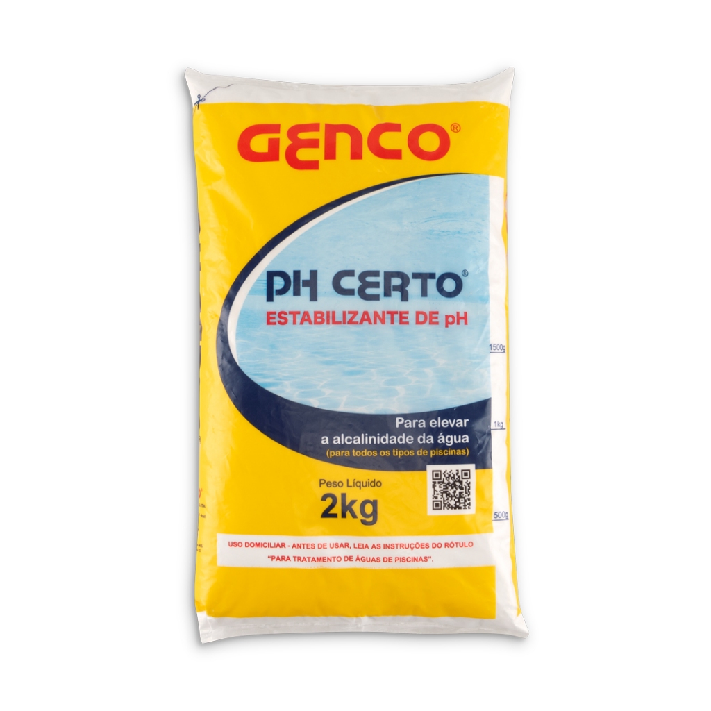 Genco PH Certo Alcalinizante 2kg | Shopee Brasil