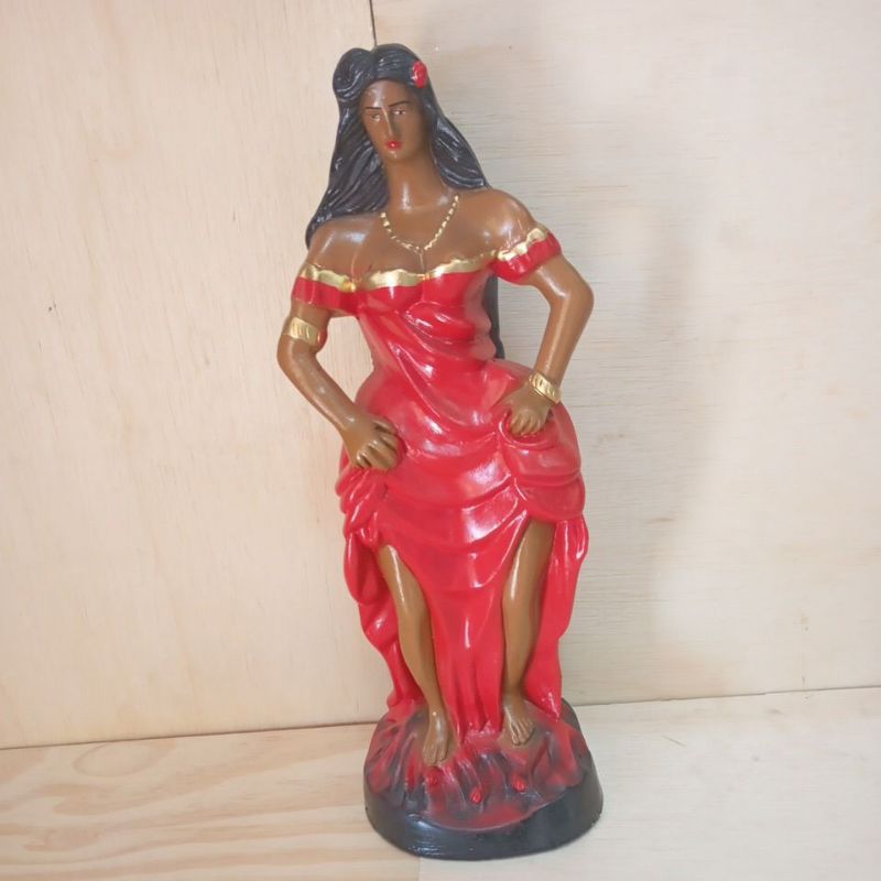 Imagem de Pomba Gira Maria Mulambo Gesso | Shopee Brasil