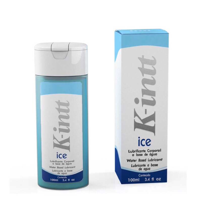 K-intt ice Lubrificante Íntimo Neutro Ice Esfria 100ml Intt | Shopee Brasil