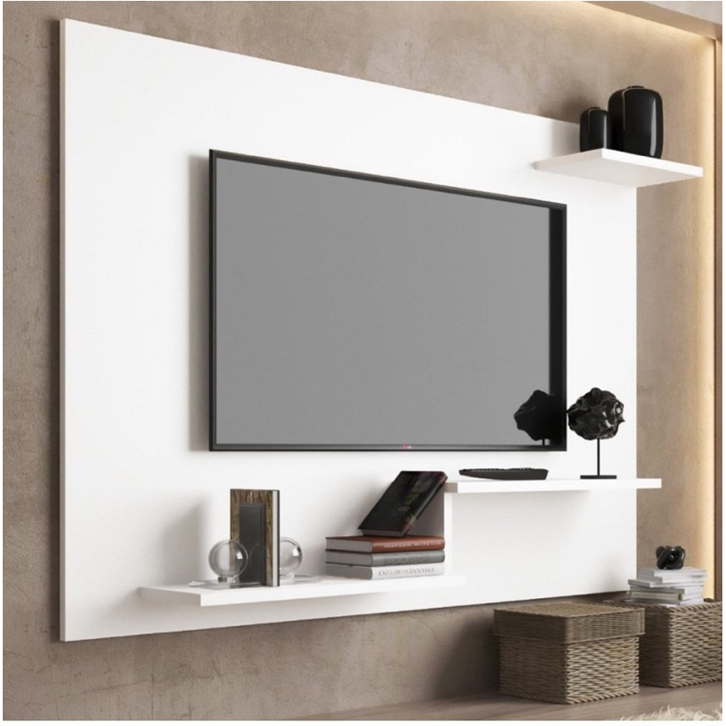 Painel Denver branco para TV de até 42 polegadas | Shopee Brasil