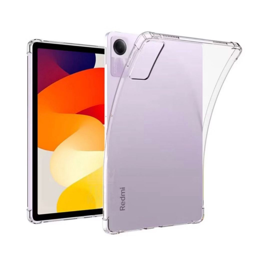 Capa Anti-Impacto Silicone Tpu Transparente Para Tablet Xiaomi Redmi ...