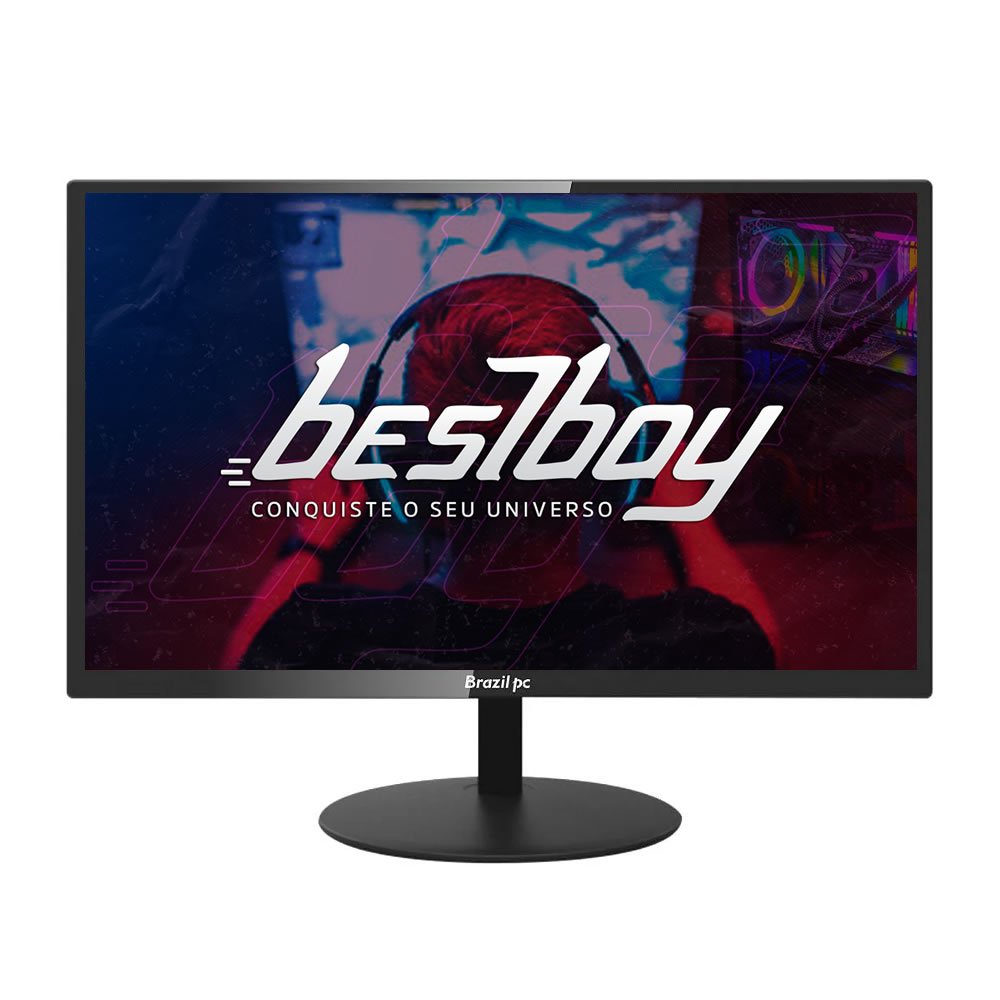 Monitor Brazilpc 19 Polegadas Led Widescreen 60hz Hdmi/vga Bpc-19we02-b Preto | Shopee Brasil