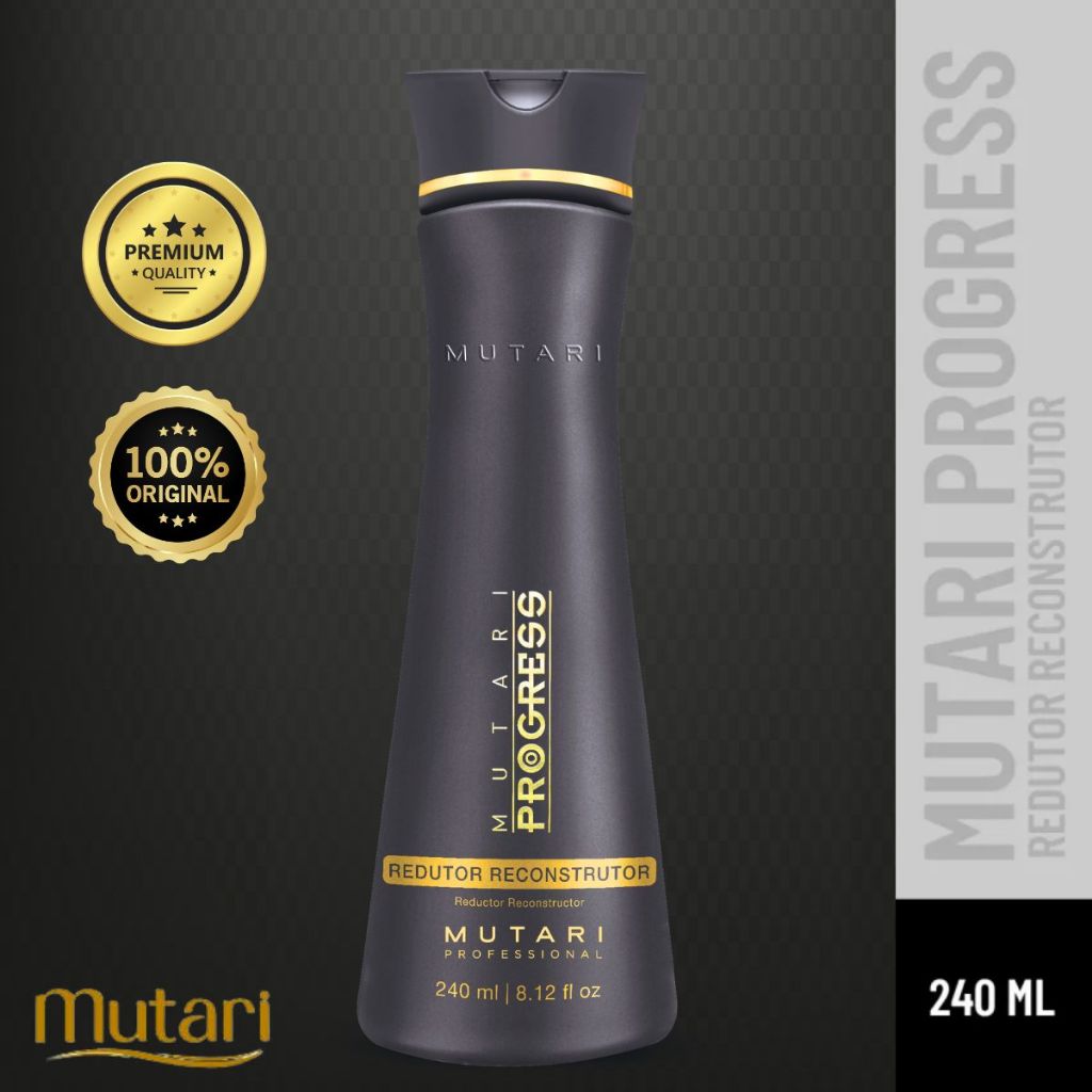 Progressiva Sem Formol Mutari Progress Reconstrutora 240ml | Shopee Brasil