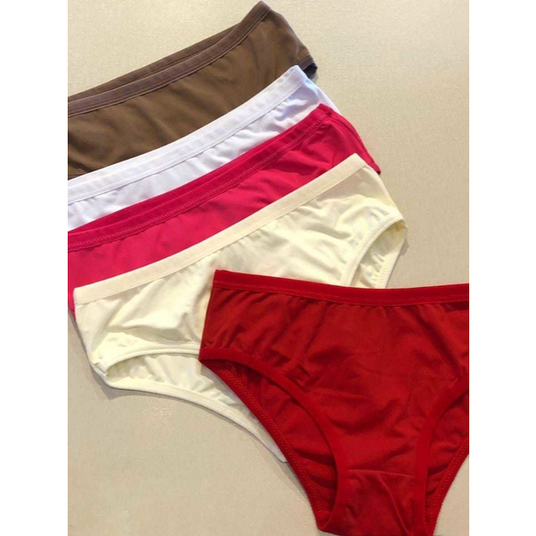 Kit com 5 Calcinhas iNFANTIL em Microfibra de Poliester Confortavel ...