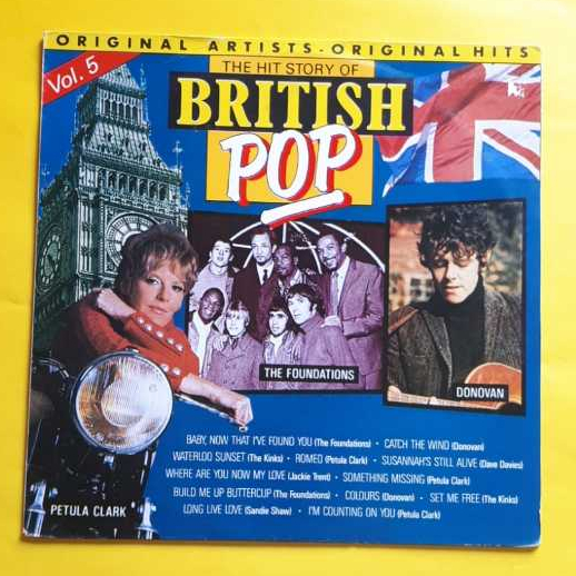 lp the hit story of BRITISH POP - vol.5 (1989) | Shopee Brasil