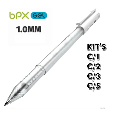 Caneta Gel Branca Bpx Cis 1.0mm Tom Pastel - Designer de Sobrancelhas | Shopee Brasil