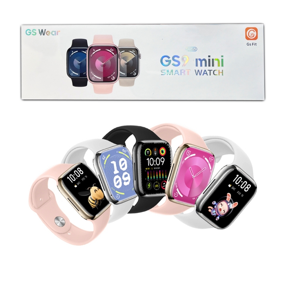 Smartwatch GS9 Mini Relógio Inteligente Chat GPT 41MM faz e Recebe ...