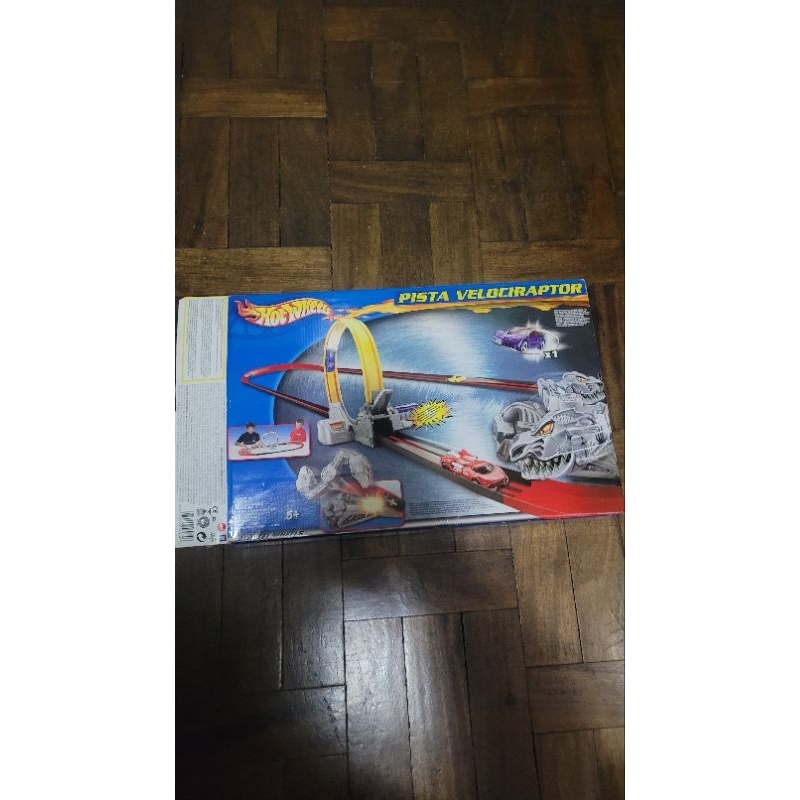 Pista Hot Wheels - Velociraptor/Raptor Blast (Ler descrição) | Shopee ...