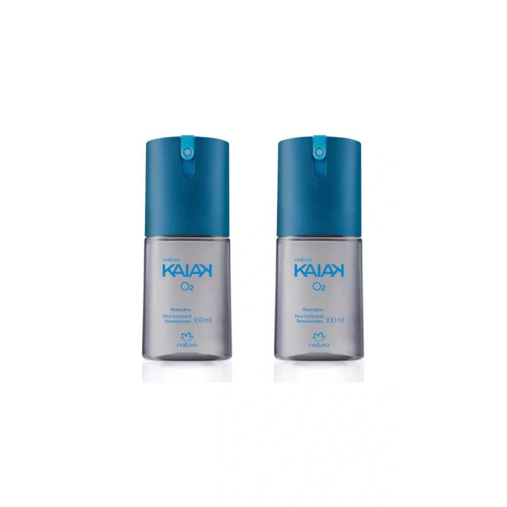 Kit 2 Deo Kaiak O2 completo 100 ml cada | Shopee Brasil