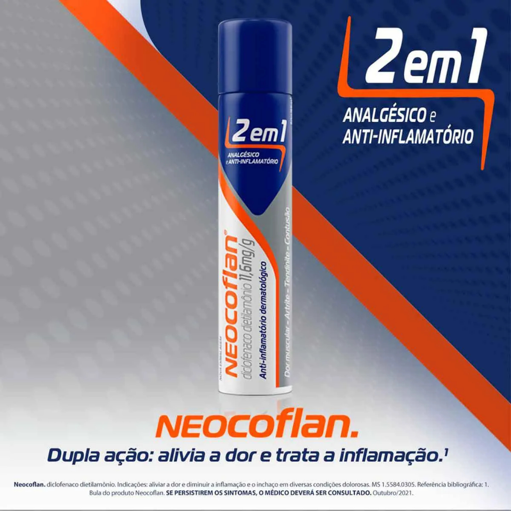 Neocoflan Aerosol 11,6 85ml Neo Química | Shopee Brasil
