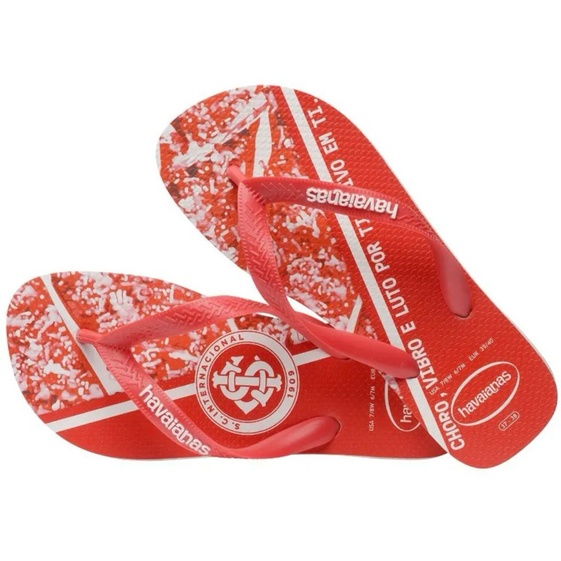 Chinelo Masculino Inter Top Times Havaianas Original® | Shopee Brasil