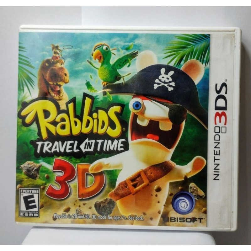Rabbids travel in time Nintendo 3ds | Shopee Brasil