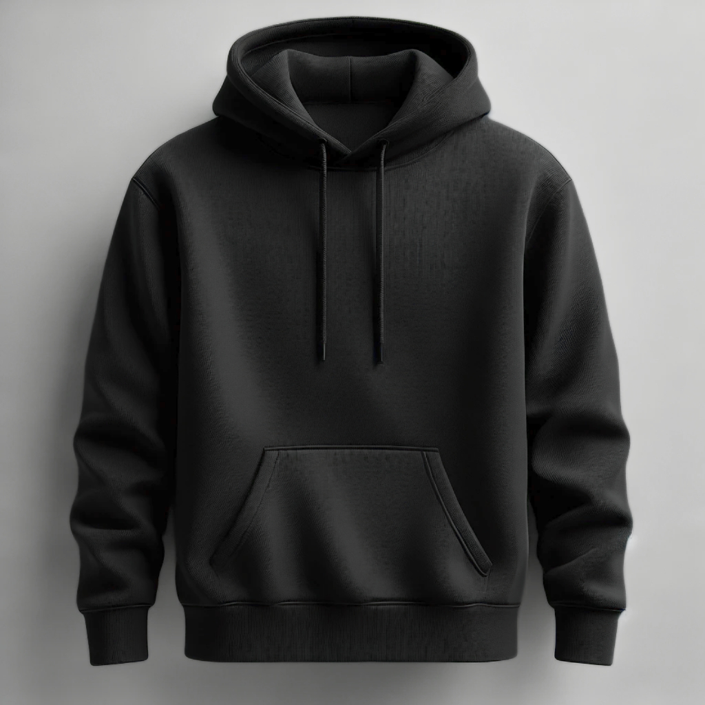 Moletom Premium Masculino Com Capuz Bolso Canguru Liso Feminina Blusa ...