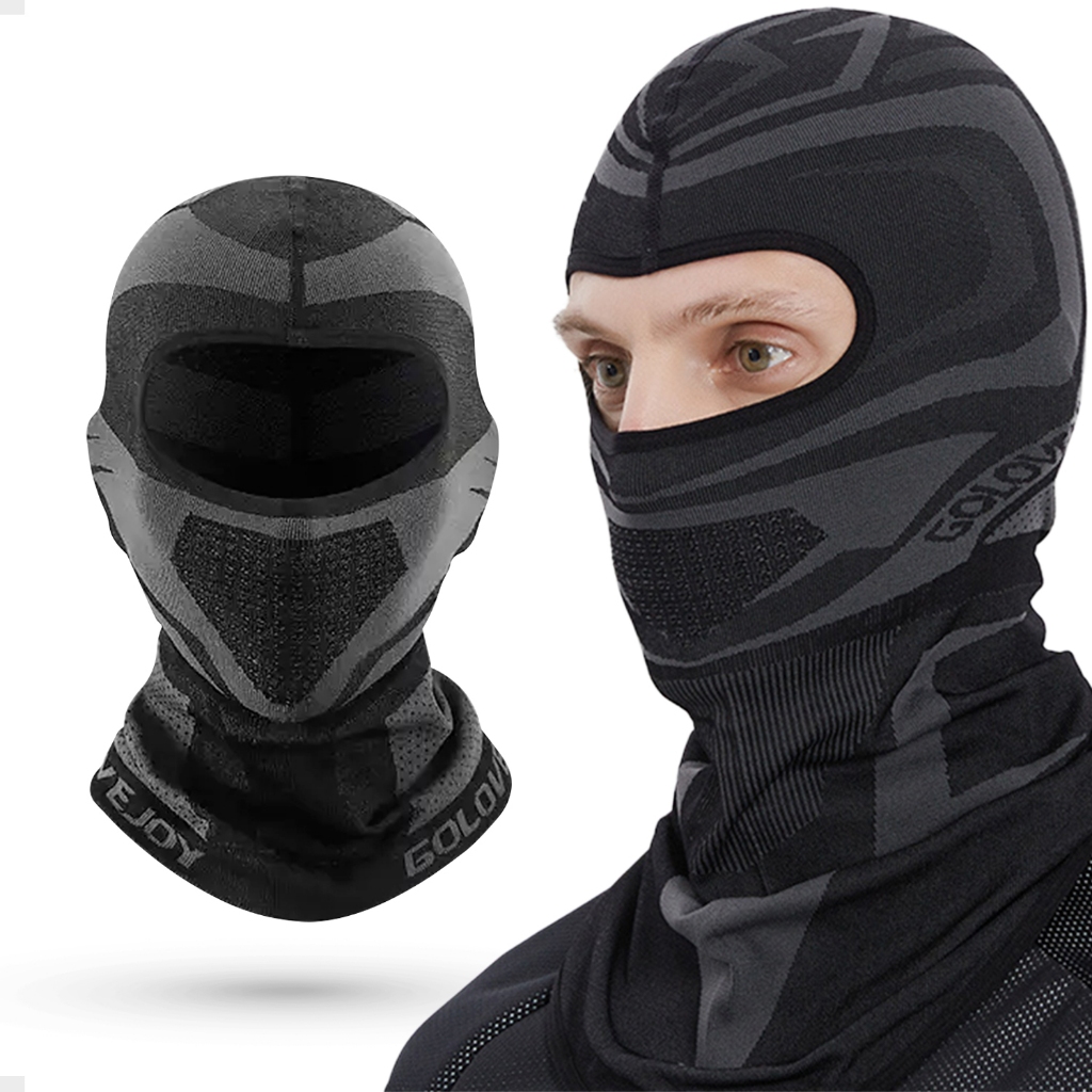Touca Ninja Toca Balaclava Proteção Uv Térmica Máscara Motoqueiro ...