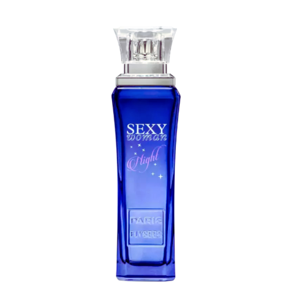Perfume Feminino Sexy Woman Night Paris Elysees Eau de Toilette Original - 100ml | Shopee Brasil