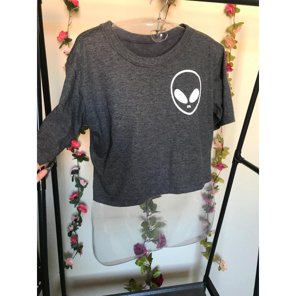 Cropped Alien | Shopee Brasil