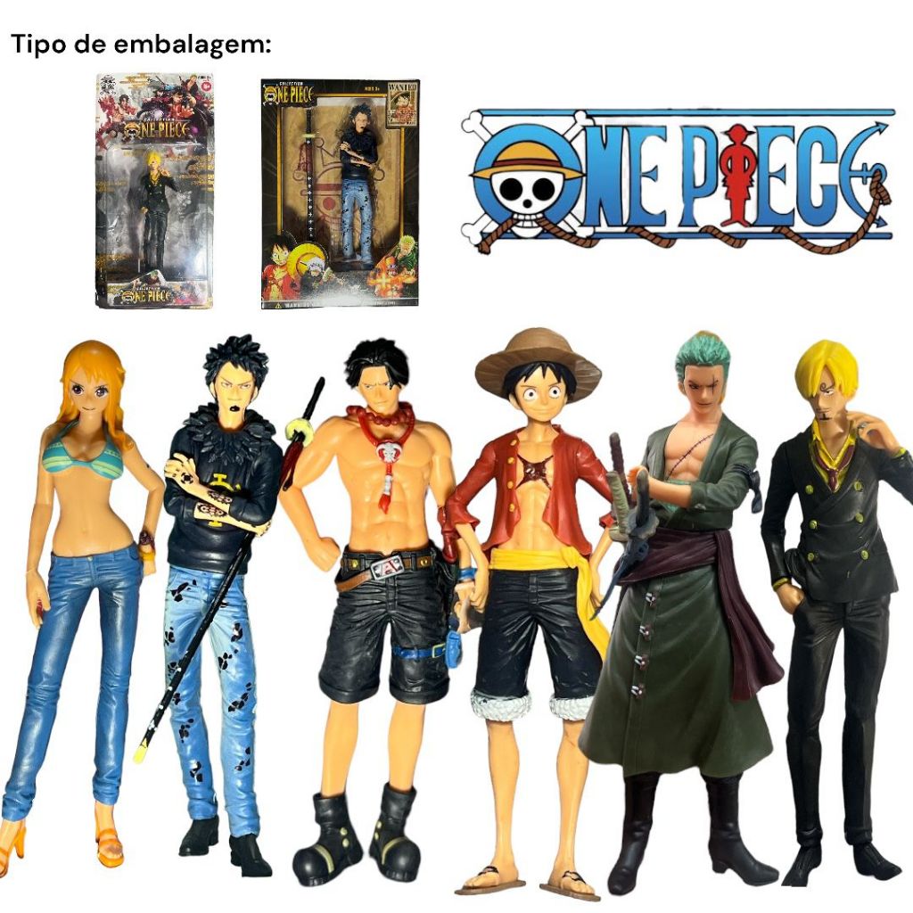 Boneco One Piece Coleção Action Figure Pvc Brinquedo Anime Figuras de ...