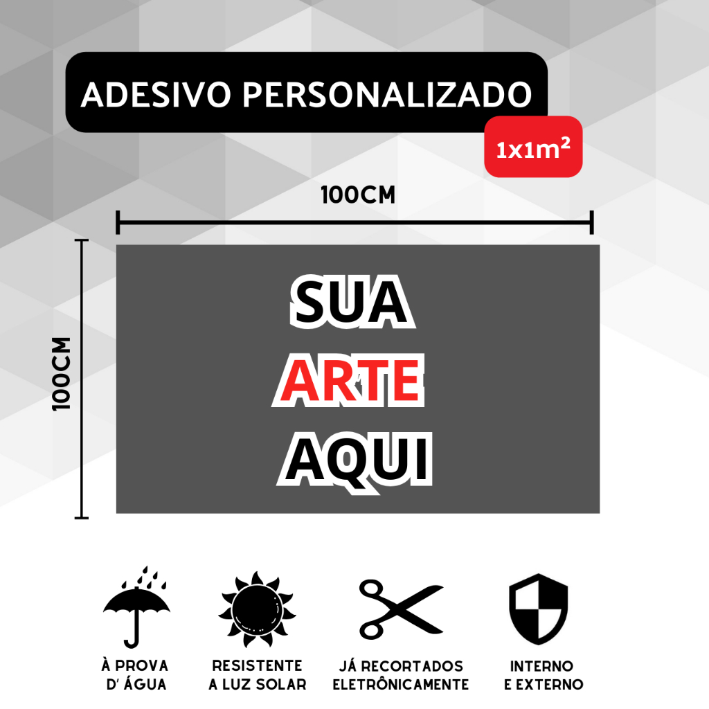Adesivo vinil personalizado com recorte personalizado | Shopee Brasil