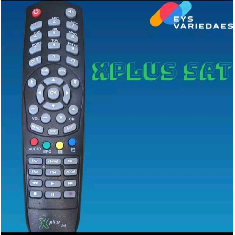 controle remoto xplus sat | Shopee Brasil