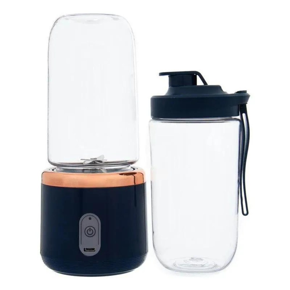 Mini Liquidificador Portátil 300ml Recarregavel C/ 2 Copos | Shopee Brasil