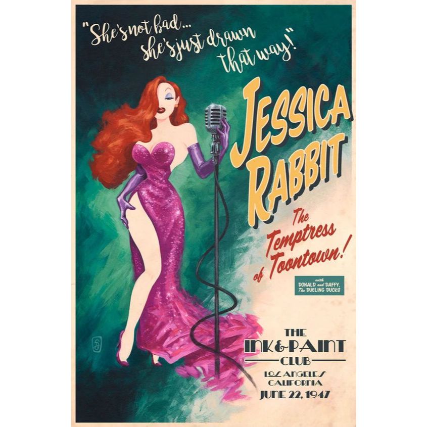 Poster Jessica Rabbit - Desenho - Jessica Rabbit | Shopee Brasil