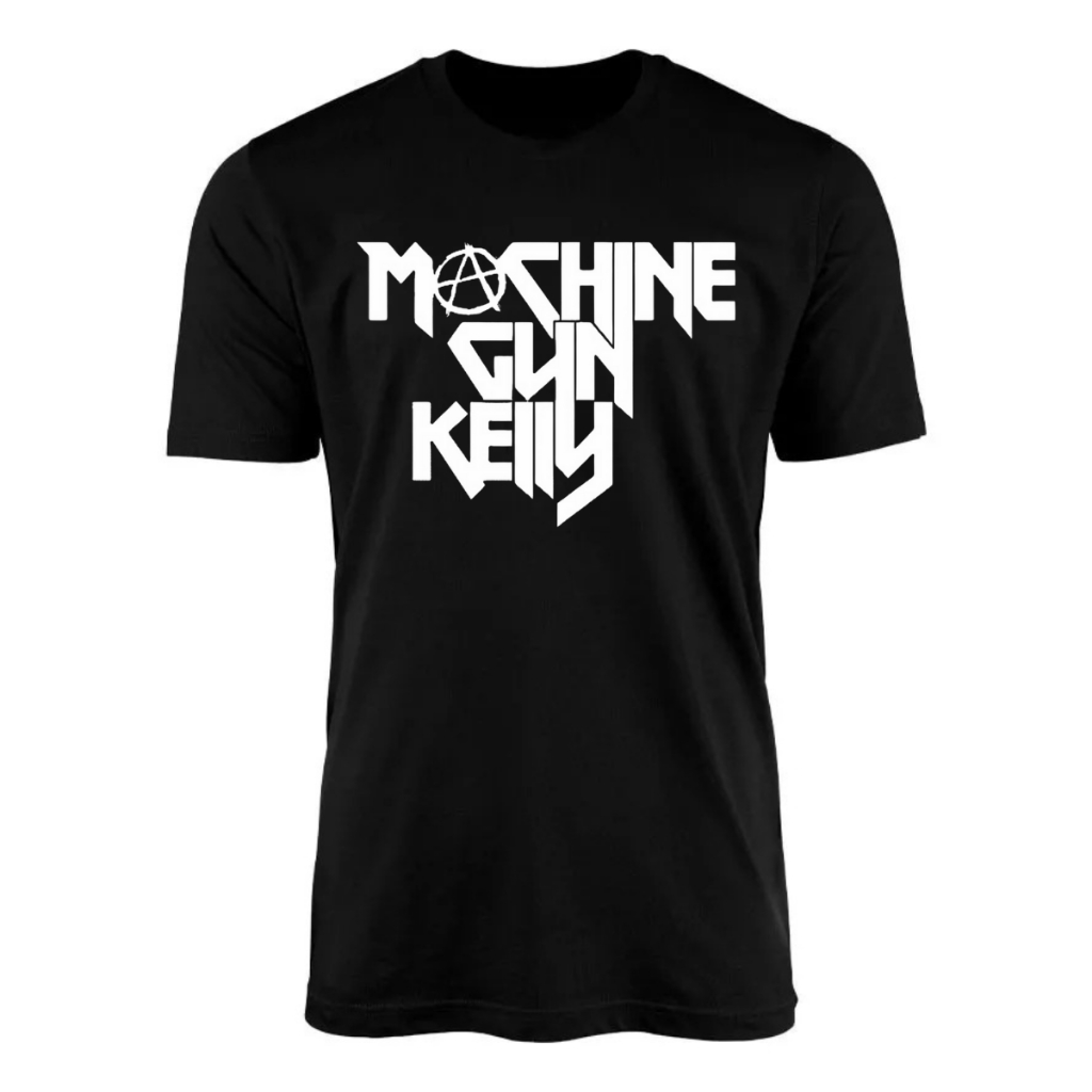 Camiseta Camisa T-shirt Machine Gun Kelly Mgk Cantor Rapper Slim ...