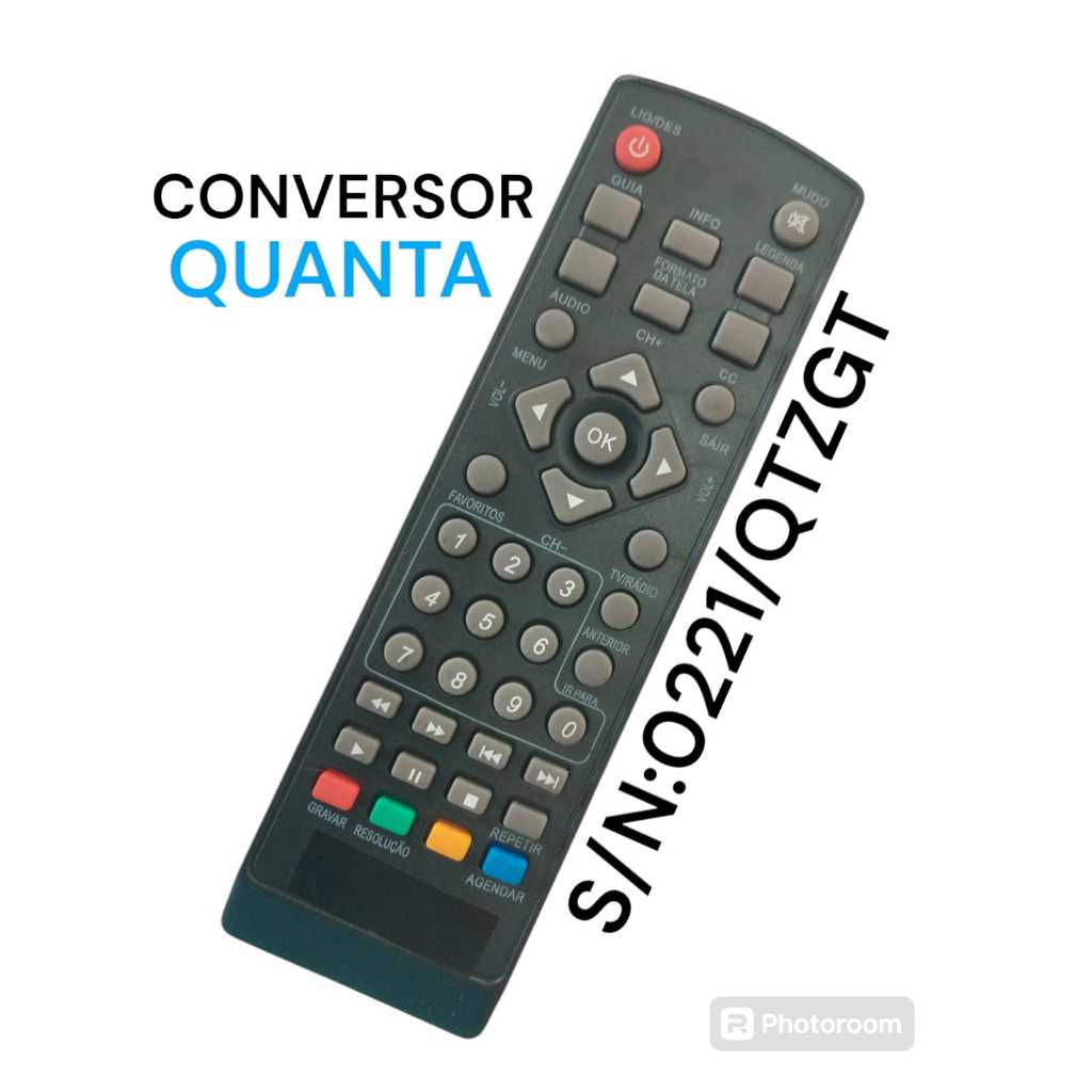 Controle Remoto Compativel Conversor Digital BAK BK-2999 ISDB | Shopee ...