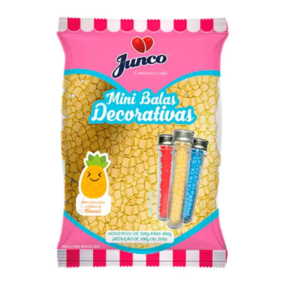 Mini Bala Decorativa Festa Abacaxi 400g - Junco | Shopee Brasil